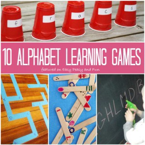 10 Alphabet Learning Games for Kids - Easy Peasy and Fun