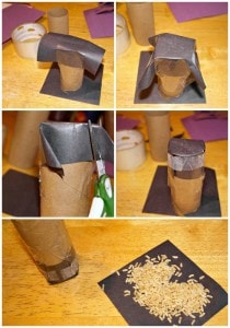 New Year's Eve Rice Shaker Craft - Easy Peasy and Fun