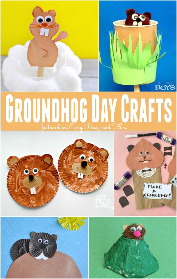 Groundhog Day Crafts For Kids Easy Peasy And Fun Groundhog Day Crafts For Kids Easy Peasy And Fun