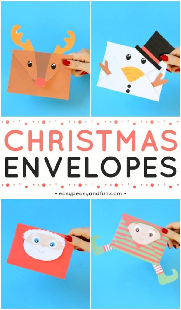 Printable Christmas Envelopes - Easy Peasy and Fun