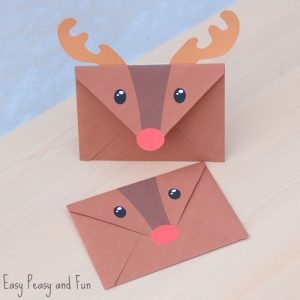 Printable Christmas Envelopes - Easy Peasy and Fun