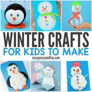 Paper Plate Snowman Craft - Winter Crafts for Kids - Easy Peasy and Fun