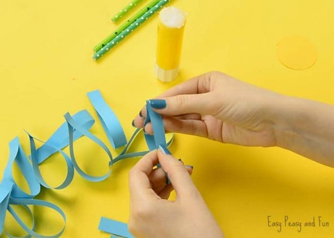 Paper Flower Craft - Easy Peasy and Fun
