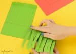 3D Paper Caterpillar Craft with Template - Easy Peasy and Fun