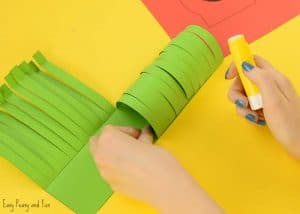 3D Paper Caterpillar Craft with Template - Easy Peasy and Fun