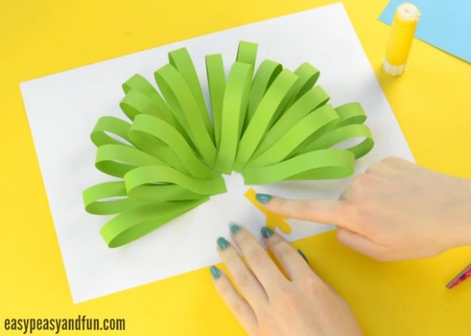 Paper Peacock Craft - Easy Peasy and Fun