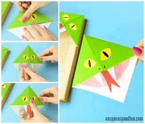 Snake Corner Bookmarks - Easy Peasy and Fun