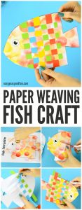 Fish Paper Weaving Craft - Easy Peasy and Fun