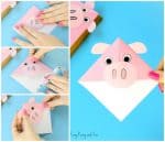Pig Corner Bookmarks - Easy Peasy and Fun