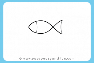 How to Draw a Fish Step by Step Tutorial for Kids + Printable - Easy ...