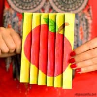 Back to School Agamograph Template - Easy Peasy and Fun