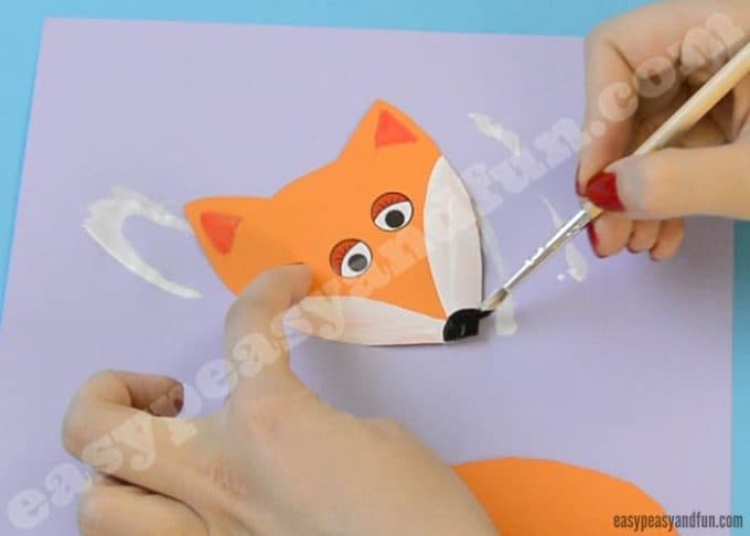 Handprint Fox Craft - Easy Peasy and Fun