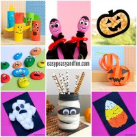 Halloween Crafts for Kindergarten - Easy Peasy and Fun