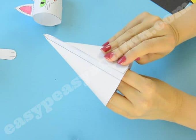 Paper Cat Craft Template - Easy Peasy and Fun