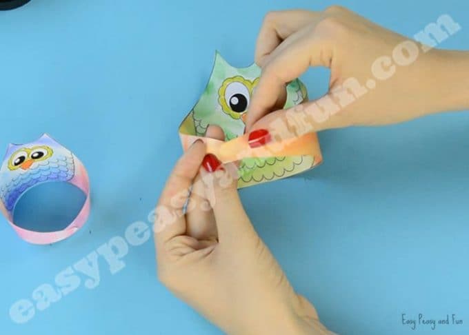 Simple Owl Craft Template - Easy Peasy and Fun