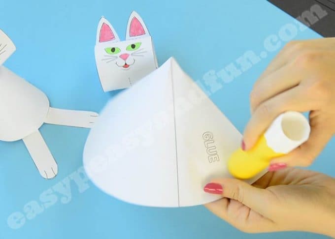 Paper Cat Craft Template - Easy Peasy and Fun