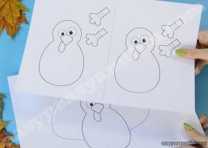 Turkey Leaf Craft Template - Easy Peasy and Fun