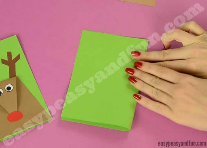 Reindeer Christmas Card - Easy Peasy and Fun