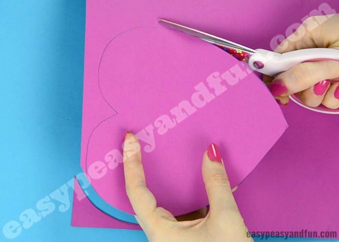 Tulip in a Heart Card - Easy Peasy and Fun