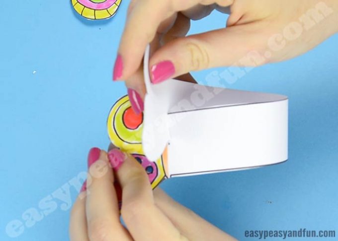 Butterfly Paper Bracelets for Kids - Easy Peasy and Fun