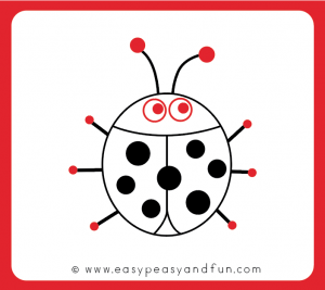 How to Draw a Ladybug - Easy Peasy and Fun