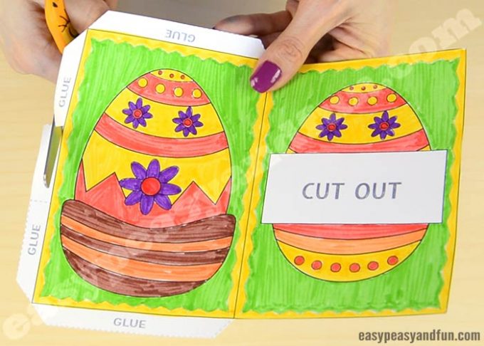 Hidden Message Easter Card - Easy Peasy and Fun