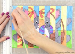 Easter Agamograph Template - Easy Peasy and Fun