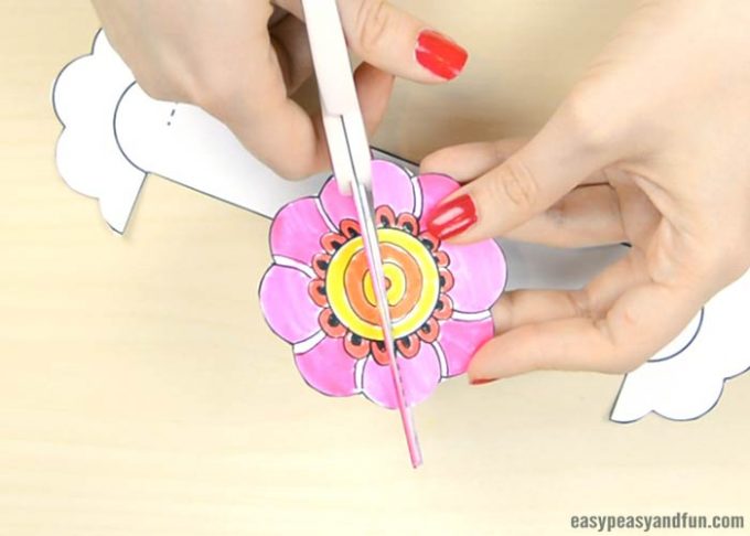 Flower Paper Bracelets for Kids - Easy Peasy and Fun