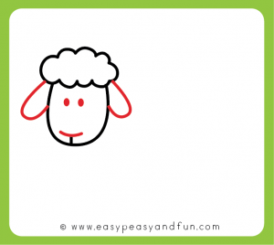 How to Draw a Sheep - Step by Step Sheep Drawing Tutorial - Easy Peasy ...