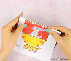 Surprise Big Mouth Cat Printable - Easy Peasy and Fun