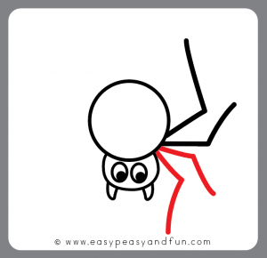 How to Draw a Spider - Step by Step Drawing Tutorial - Easy Peasy and Fun