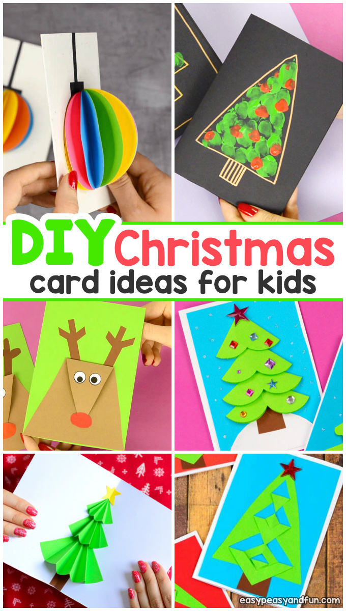 DIY Homemade Christmas Card Ideas Easy Peasy And Fun DIY Homemade Christmas Card Ideas Easy Peasy And Fun