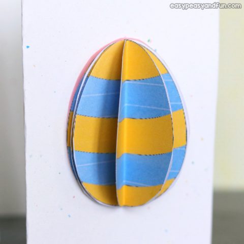 3D Easter Egg Card - Easy Peasy and Fun