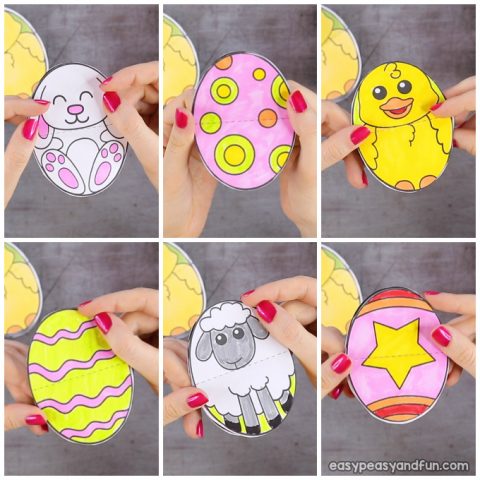 3D Easter Egg Card - Easy Peasy and Fun