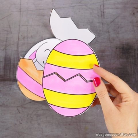 Surprise Easter Eggs Craft - Easy Peasy and Fun