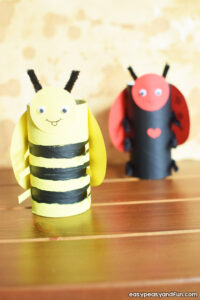 Toilet Paper Roll Bugs - Easy Peasy and Fun