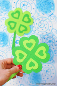 Four Leaf Clover Craft - Easy Peasy and Fun