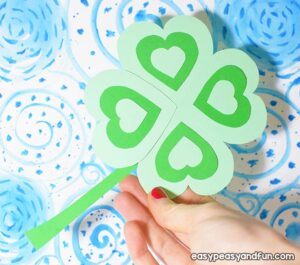 Four Leaf Clover Craft - Easy Peasy and Fun