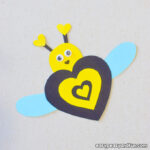 Valentine Bee Craft - Easy Peasy and Fun