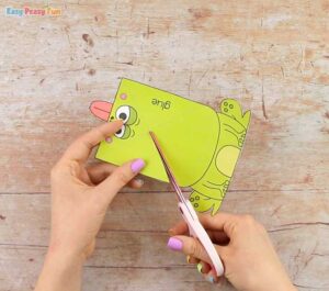 Frog Corner Bookmarks With Template - Easy Peasy and Fun