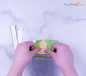 Printable Crocodile Puppet - Easy Peasy and Fun