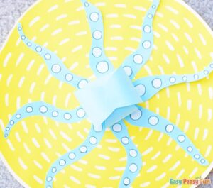 3D Paper Octopus Craft - Easy Peasy and Fun