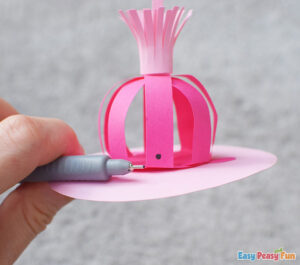3D Valentines Day Paper Whale - Easy Peasy and Fun