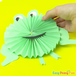 Cute Frog Paper Craft - Easy Peasy and Fun