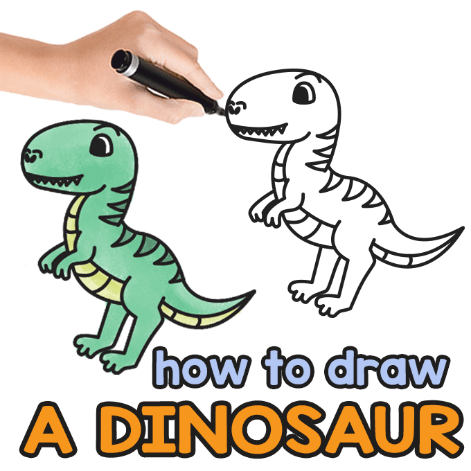 How To Draw A Dinosaur Easy Dreamopportunity25 How To Draw A Dinosaur Easy Dreamopportunity25