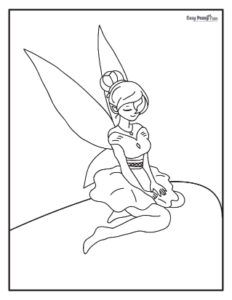 Fairy Coloring Pages - 30 Printable Sheets - Easy Peasy and Fun