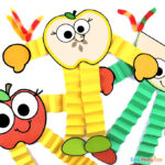 Easy Apple Craft Template - Easy Peasy and Fun