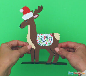 Reindeer Paper Craft - Easy Peasy and Fun