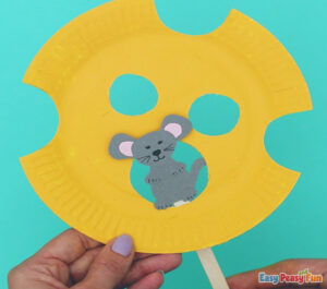 Paper Plate Mouse Craft - Easy Peasy and Fun
