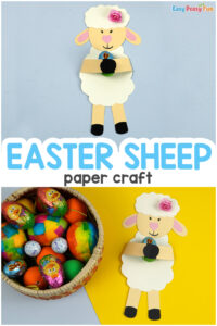 Sheep Easter Craft - Easy Peasy and Fun
